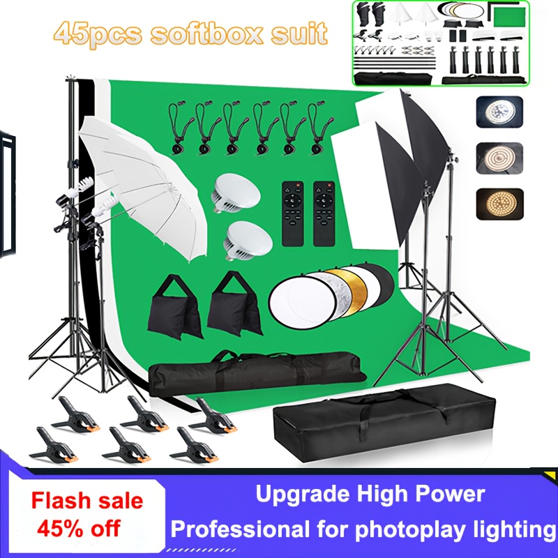 professional photography light sold on Temu United States