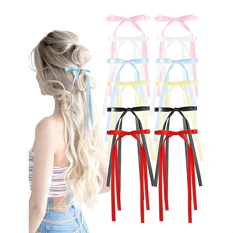 ribbons for hair sold on Temu United States