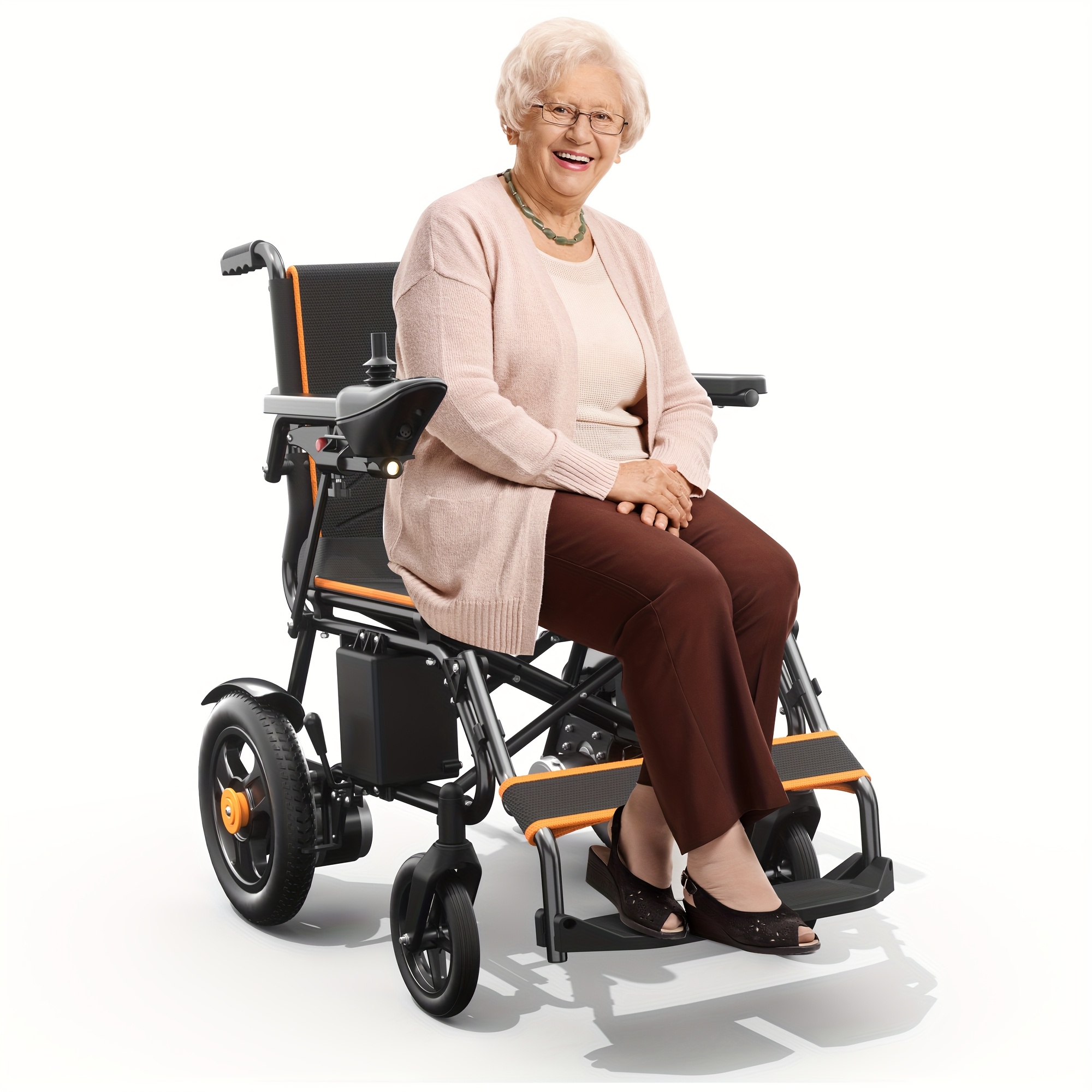 motorized wheelchair sold on Temu United States