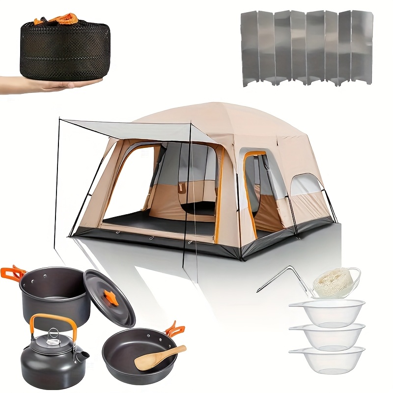 camping gear sold on Temu United States