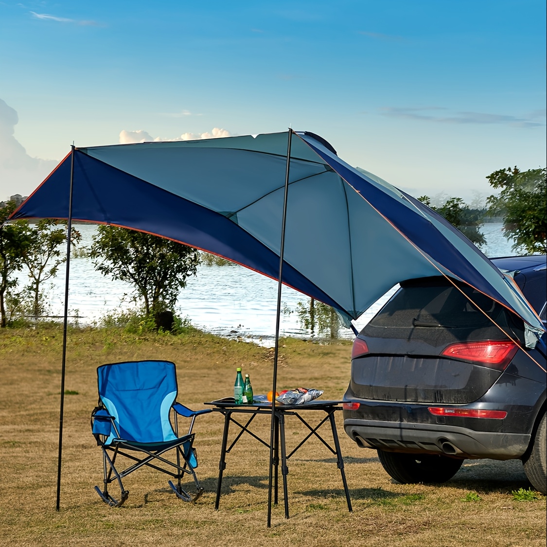 tailgate tent for car sold on Temu United States
