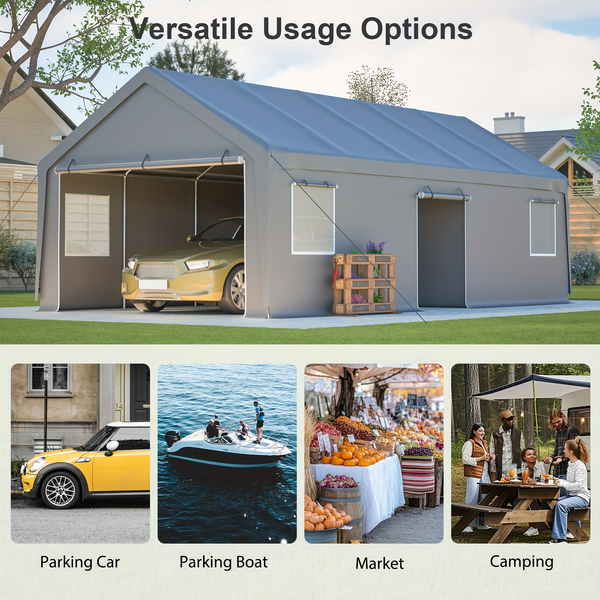 tents sold on Temu United States