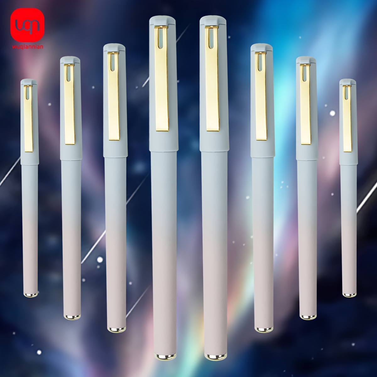 Wuqiannian Gel Ink Rollerball Pens Set - Ergonomic, Water-resistant ...