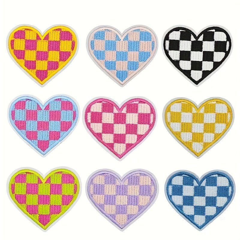 Embroidered Patches For Diy Fashion Assorted Colors, Polyester Fabric ...