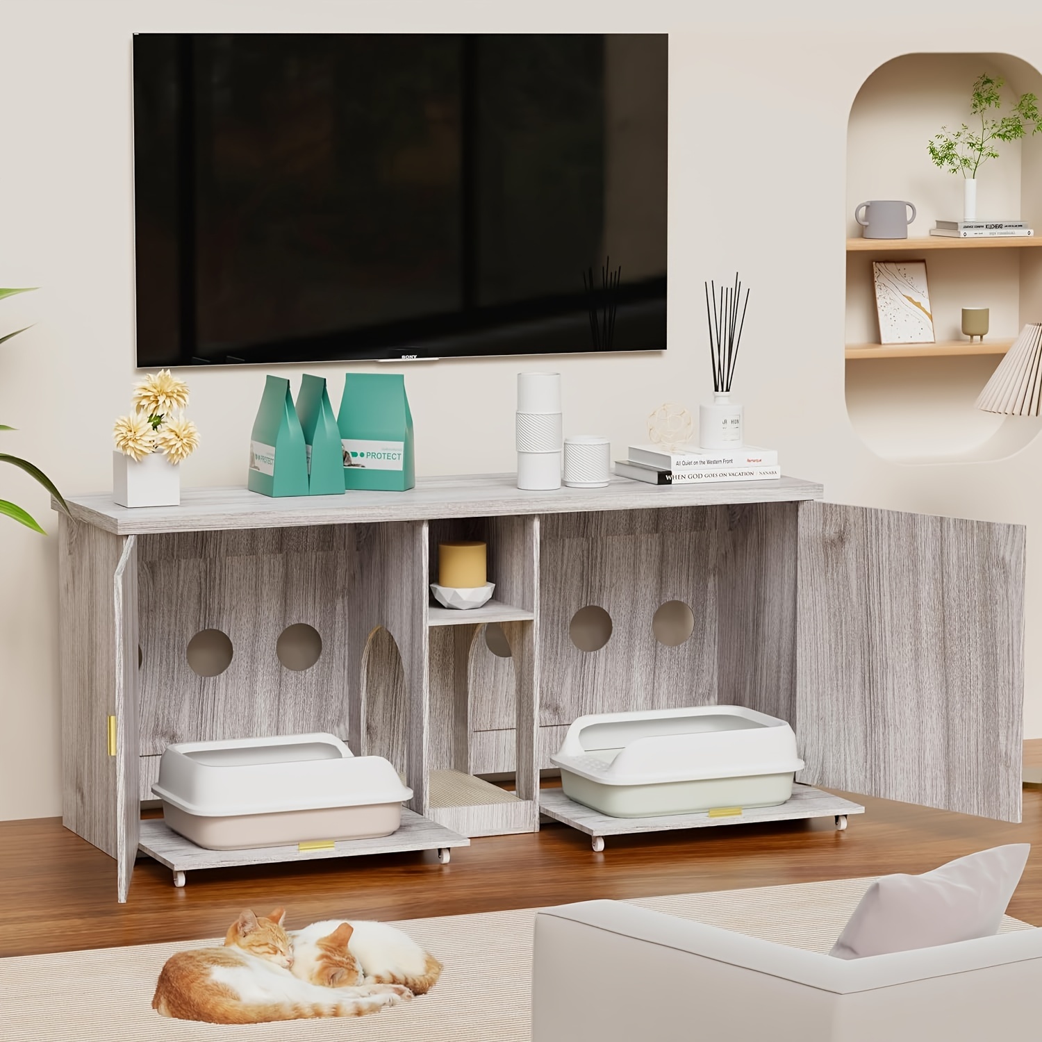 Tv box furniture store