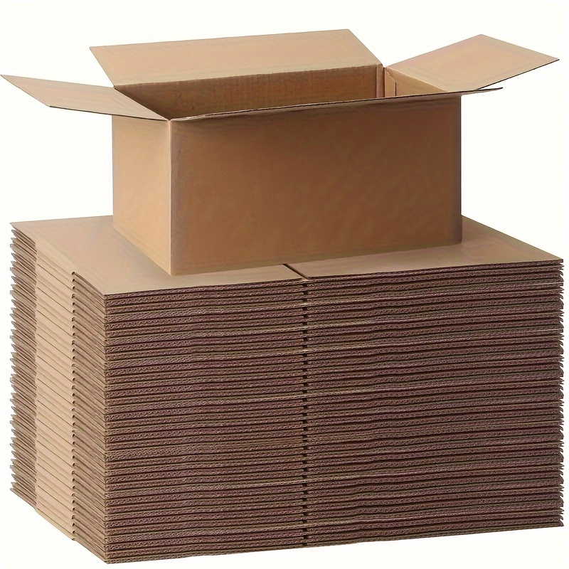 custom cardboard shipping boxes sold on Temu United States