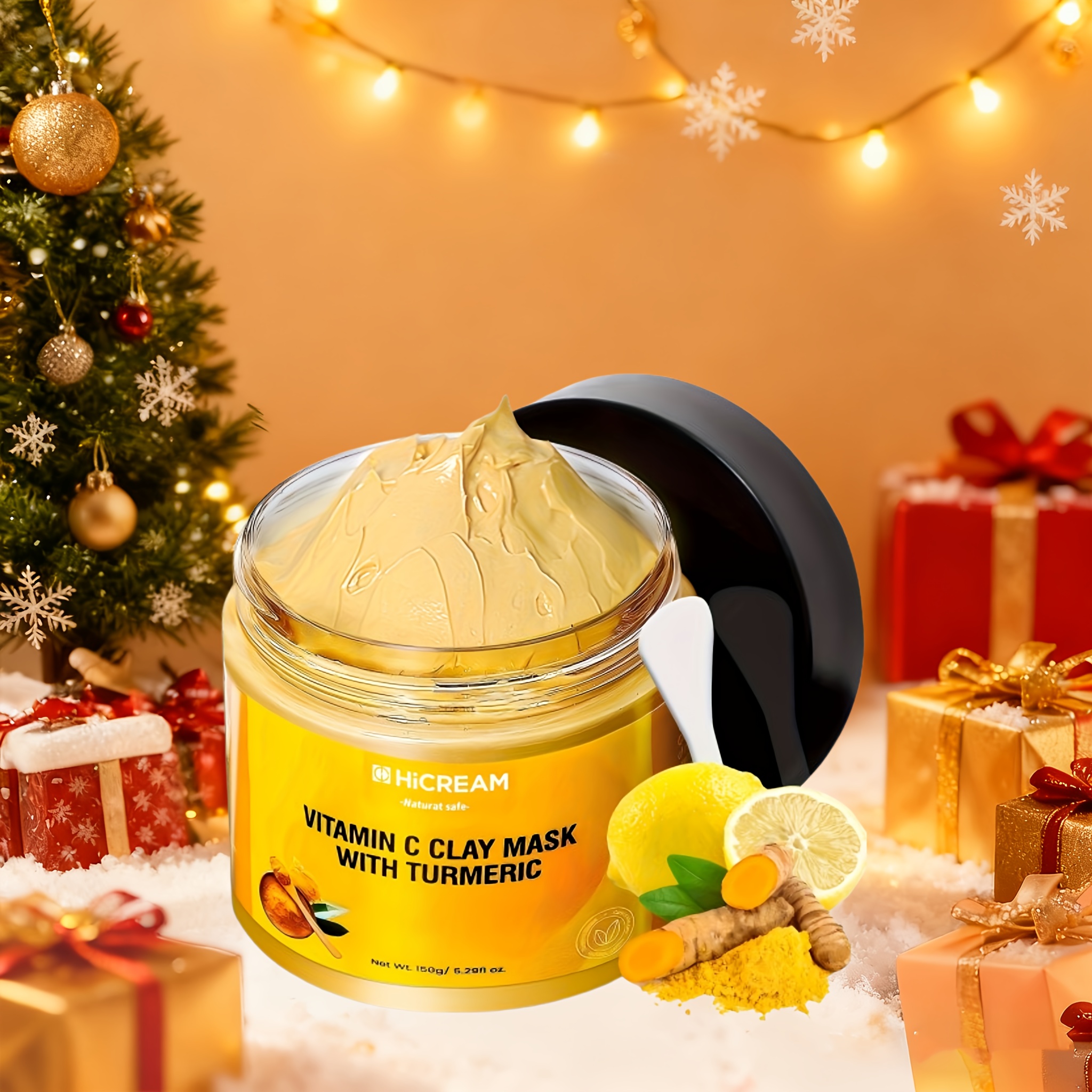 turmeric vitamin c face cream sold on Temu United States