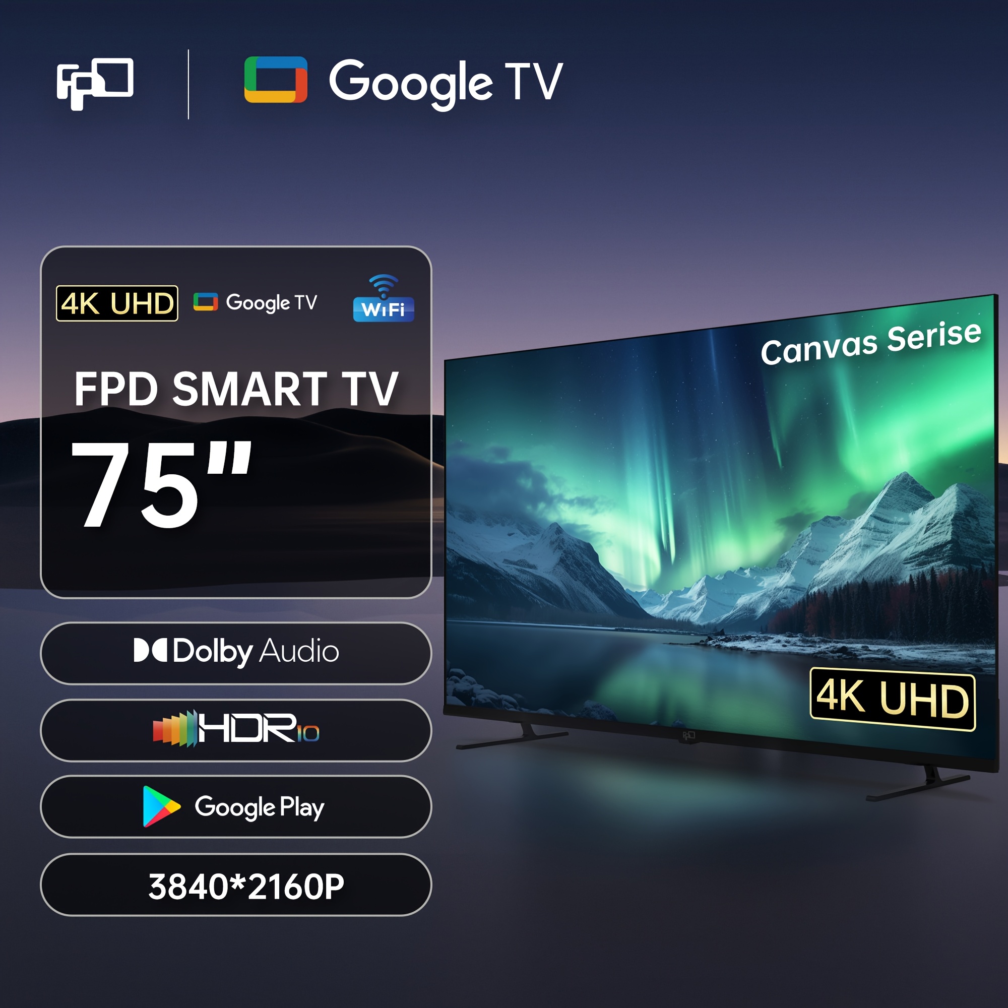 smart tvs sold on Temu United States