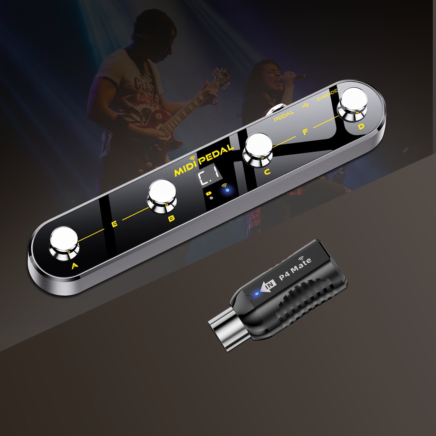 wireless midi sold on Temu United States