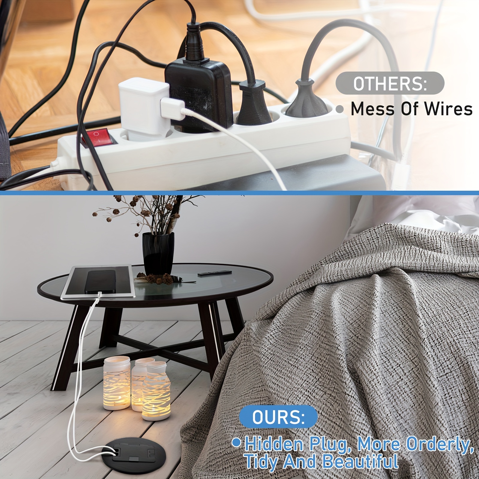 recessed floor outlet 1 gang 4.8a usb 20 amp floor - Temu