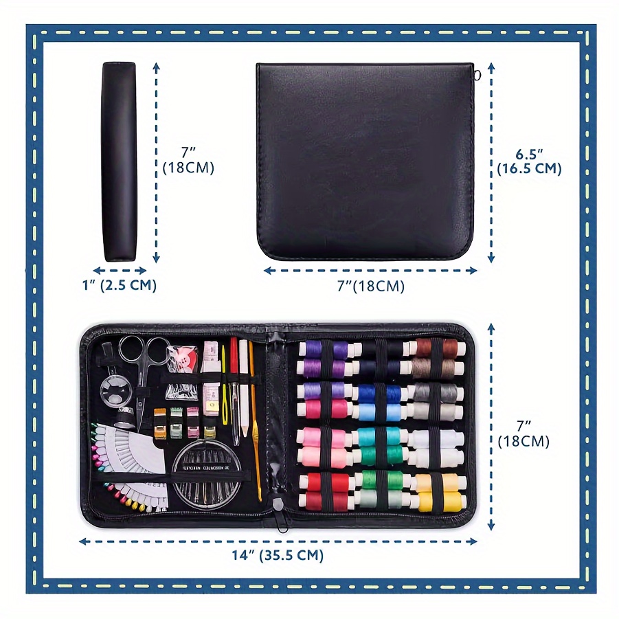 1set Sewing Kit For Adults Traveler Emergency Repair Home Diy ...