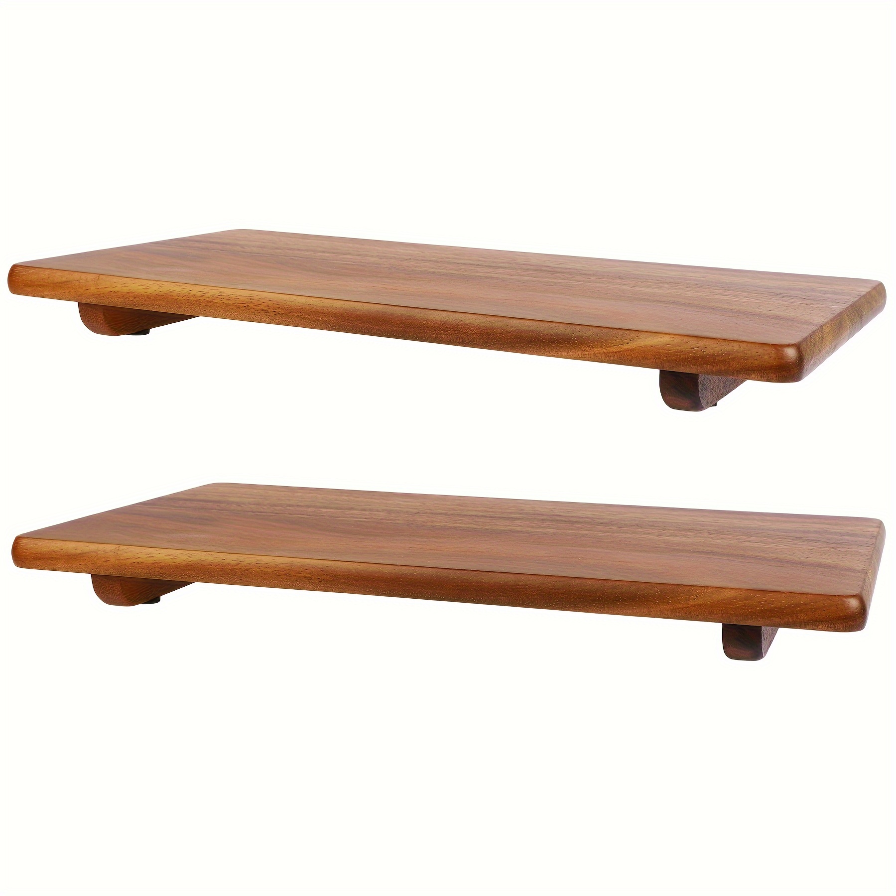Footed Acacia Wood Charcuterie Boards Wooden Cutting Boards - Temu