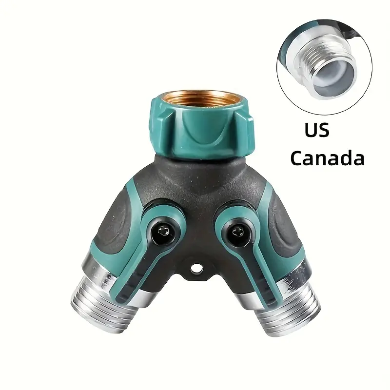 Way Irrigation Hose Branch Connector Garden Tap Temu