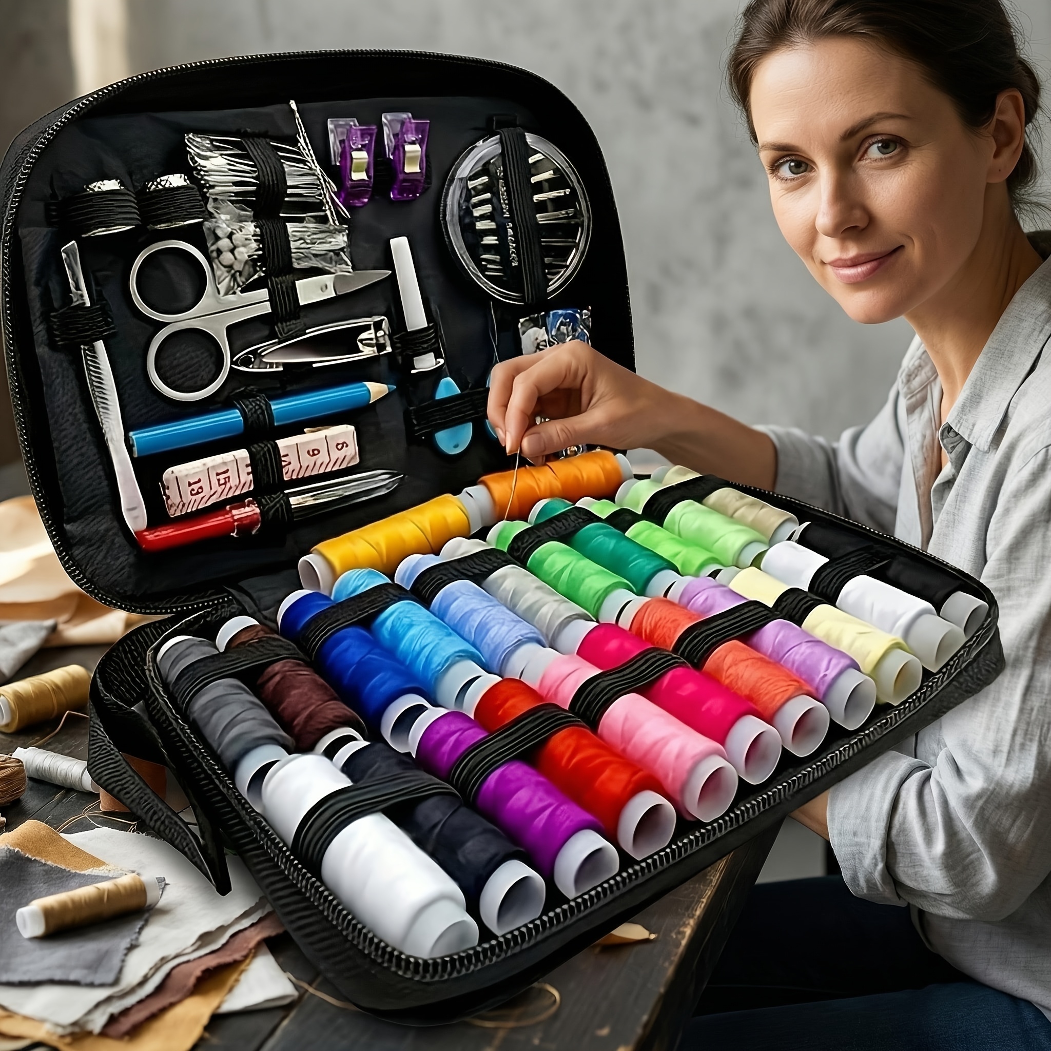 small sewing kit sold on Temu United States