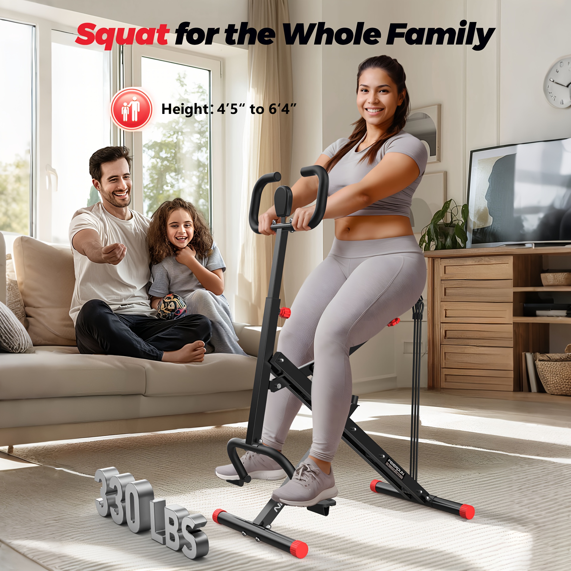 exercise equipment sold on Temu United States