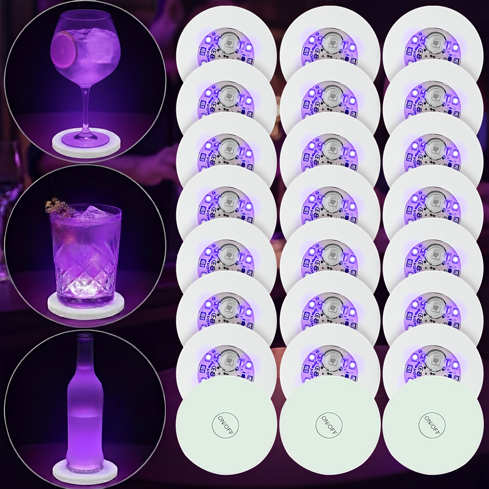 bottle lights sold on Temu United States