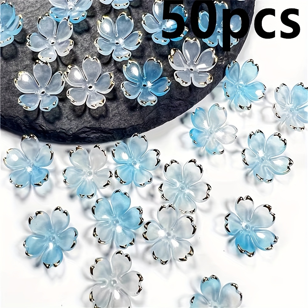 Red/ /white/yellow/blue/green Gradient Five Petals Flower - Temu United ...