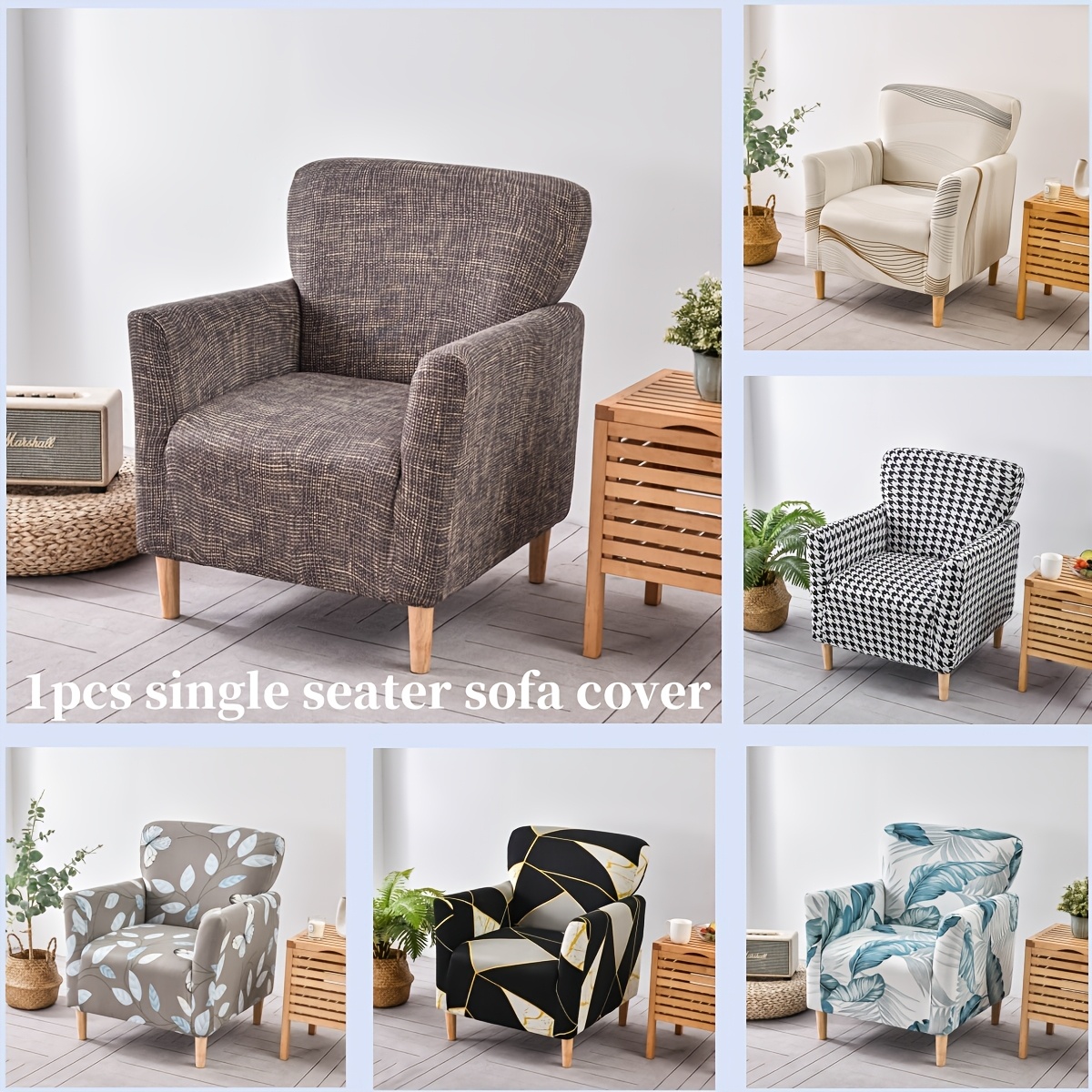 small armchair slipcover - United Kingdom