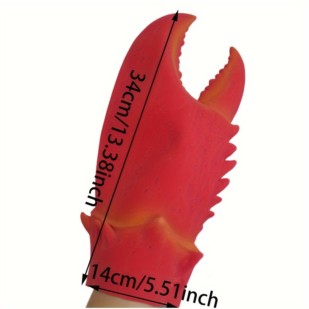 Funny Lobster Crab Claws Gloves Halloween Cosplay Pretend Play Game ...