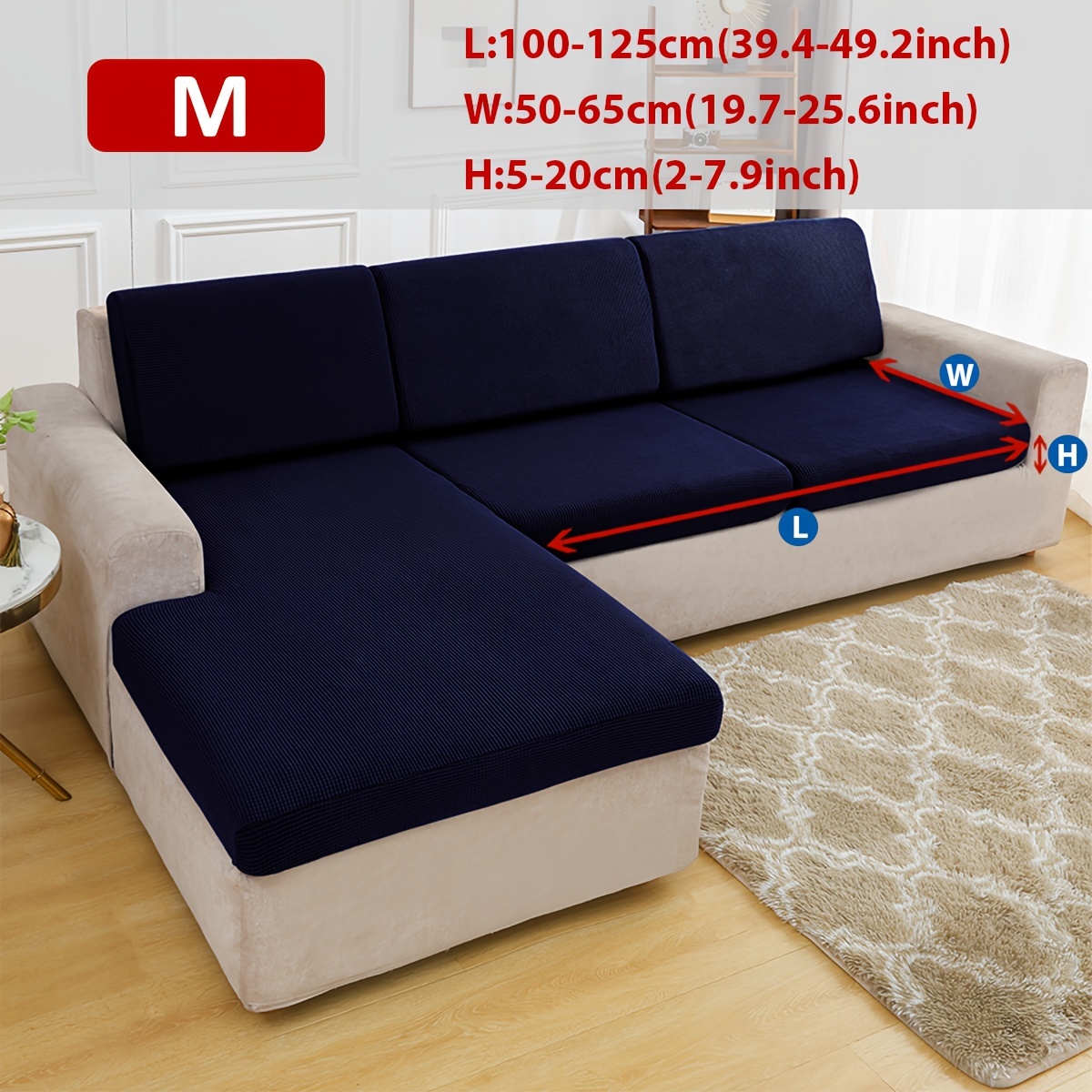 1pc Sofá Desmontable Cojín Asiento - Temu Spain