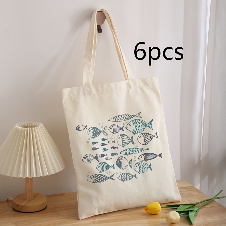 Casual Large Capacity Novelty Lightweight Tote Bag Printed - Temu Ireland
