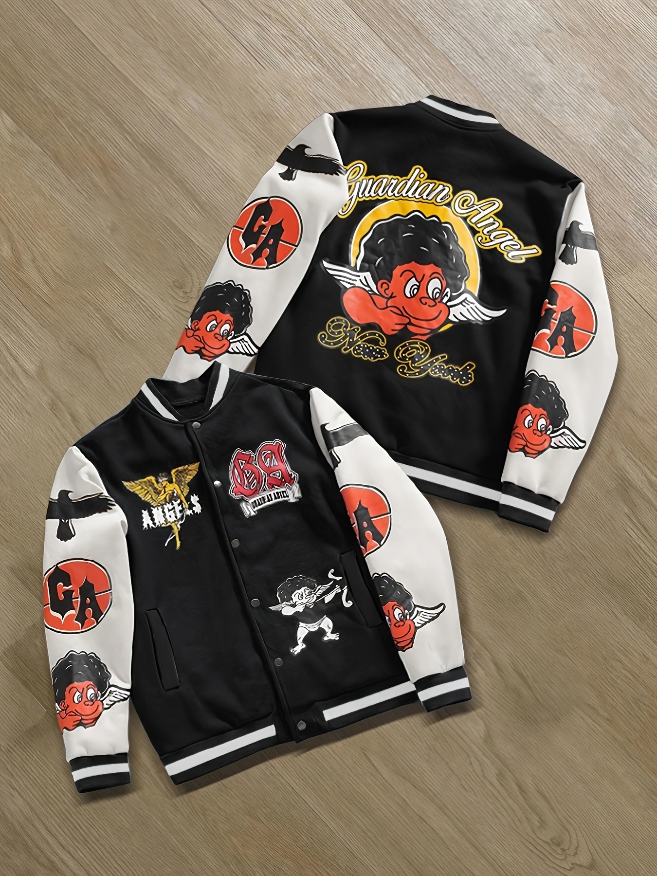 men jackets sold on Temu United States