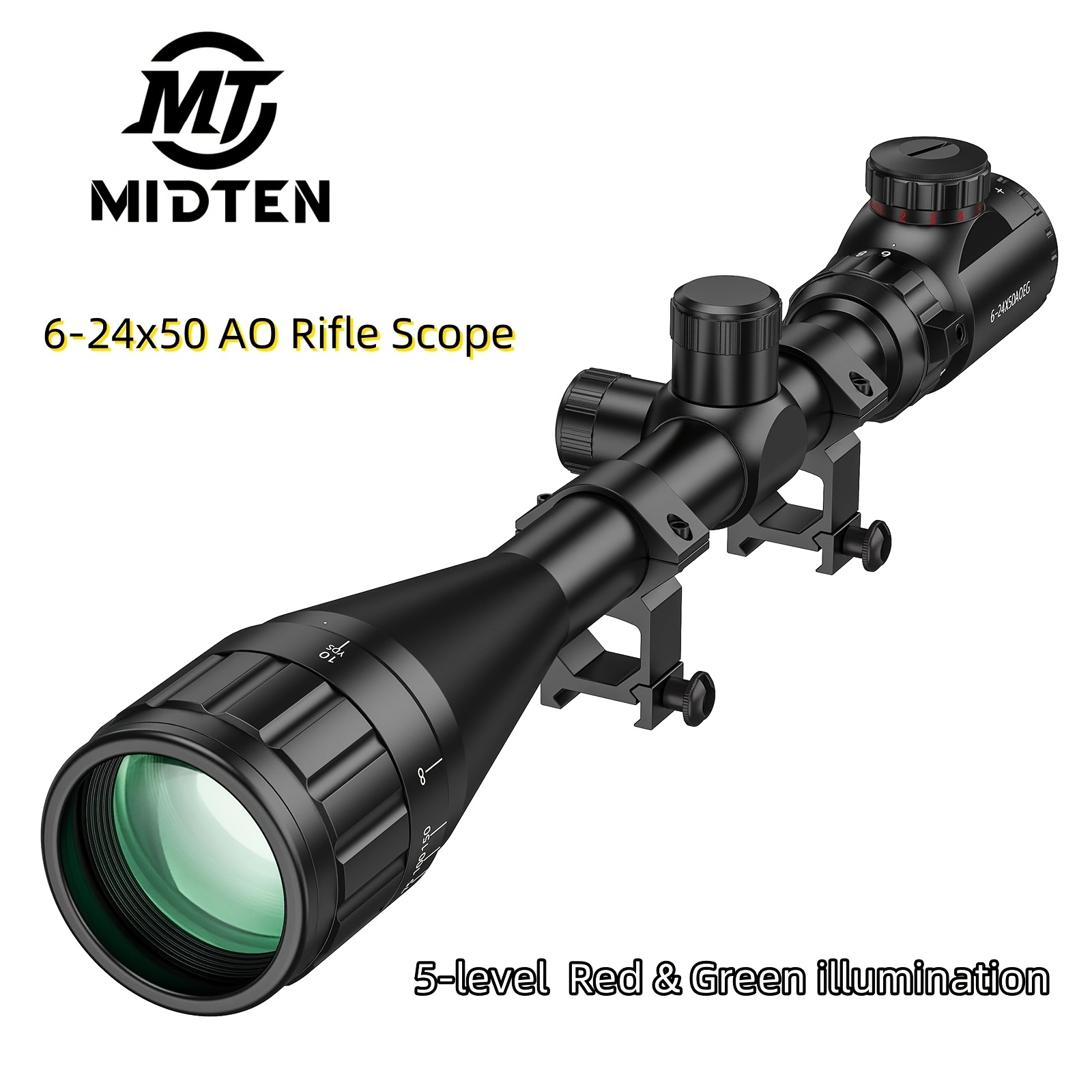 scopes for hunting sold on Temu United States
