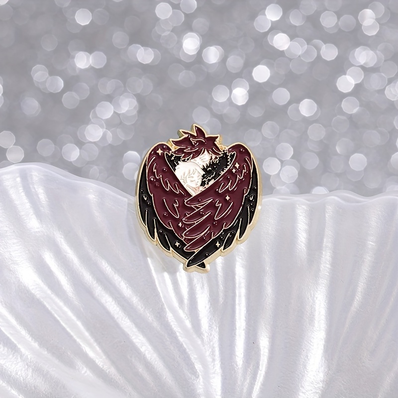 Cool Wings Enamel Badges Clothes Hats Valentine's Day Gift - Temu Bahrain
