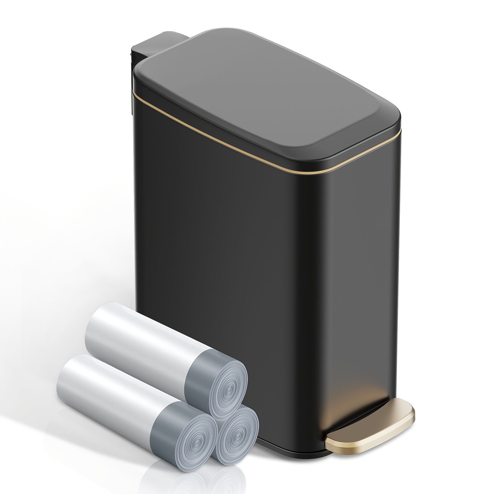 bathroom trash cans sold on Temu United States