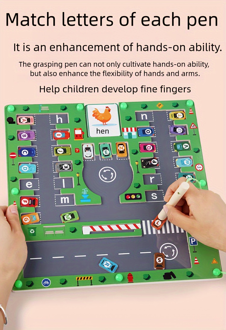 Alphabet Matching Maze Puzzle Wooden Hand eye Coordination - Temu South ...