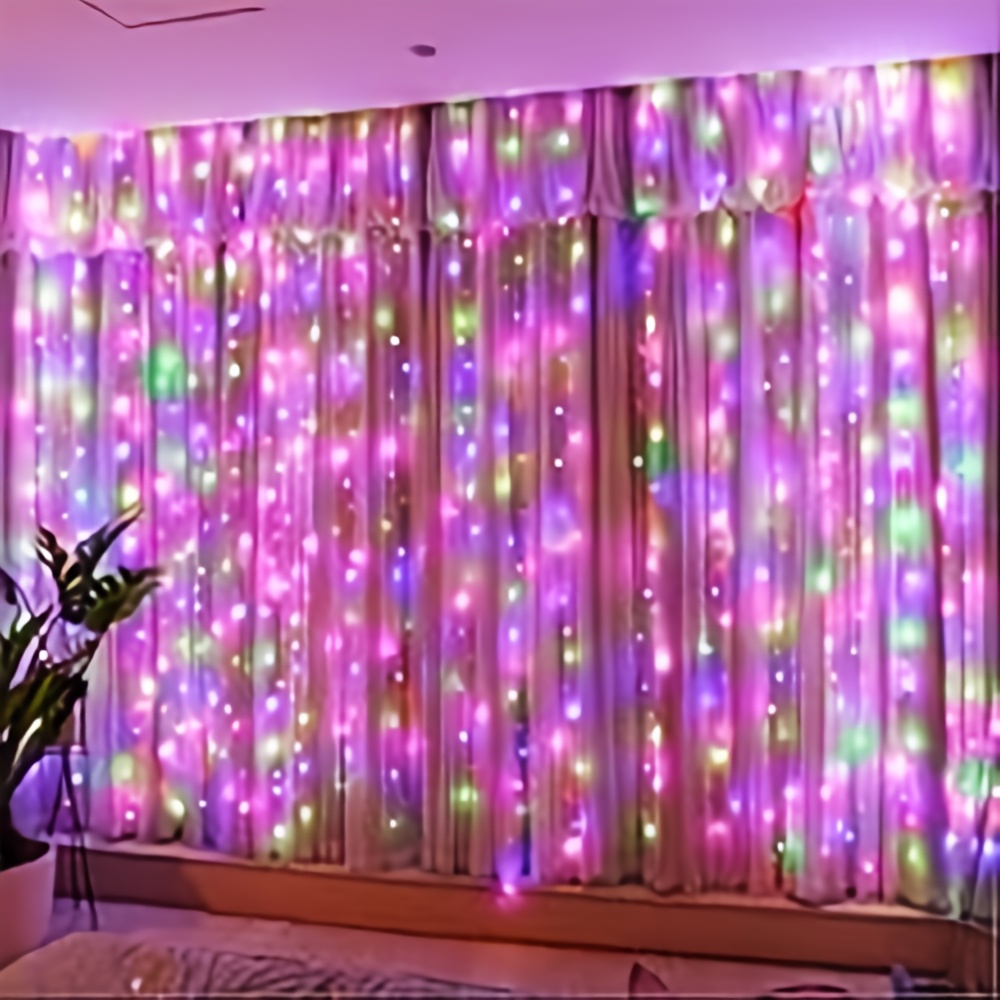 curtain lights sold on Temu United States