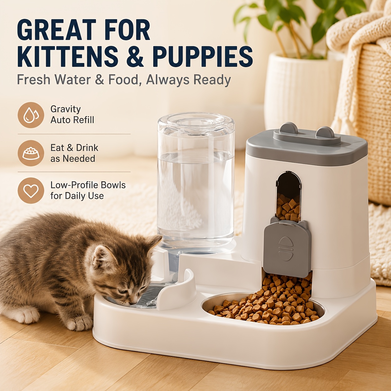 automatic cat feeders sold on Temu United States