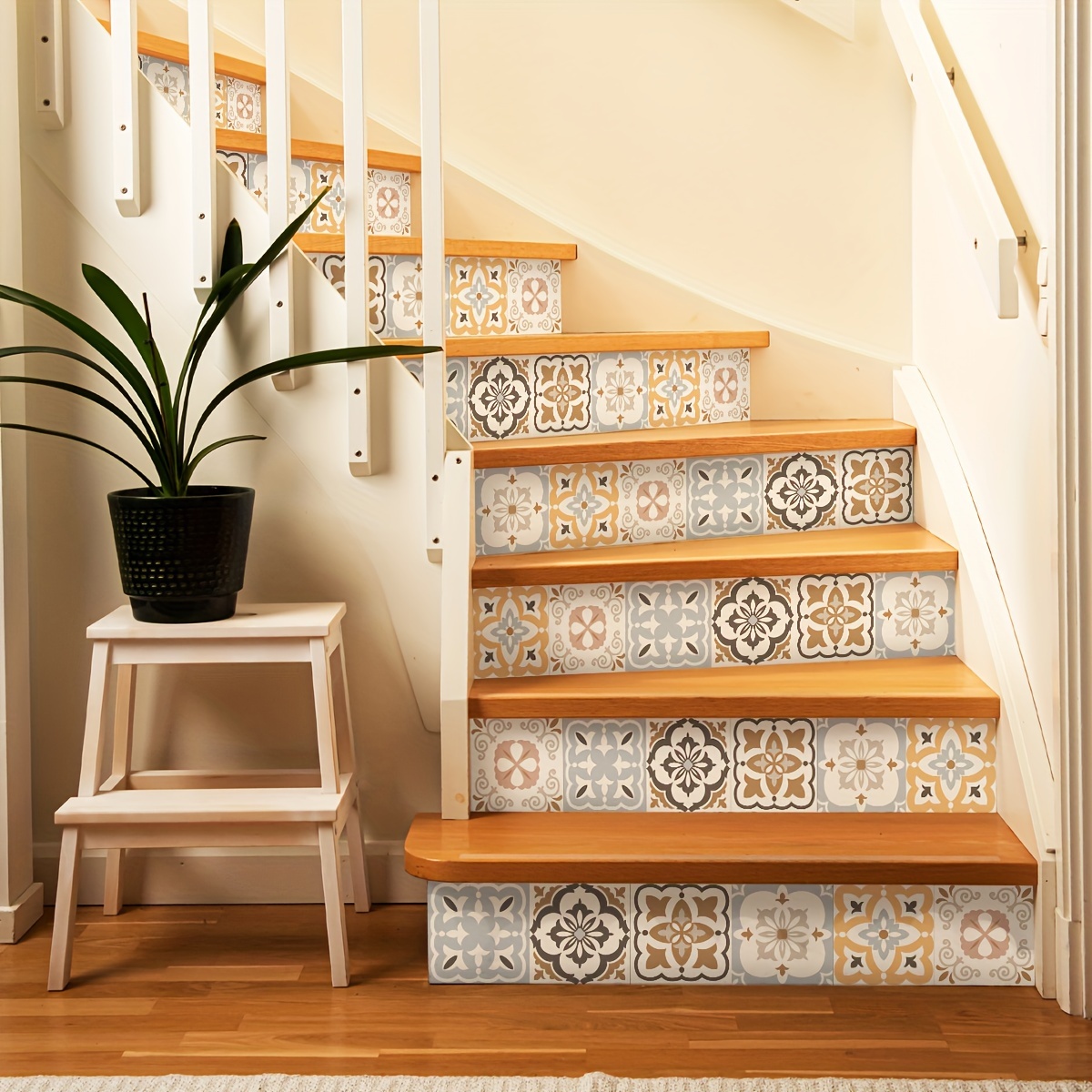 Peel Stick Stair Decal Waterproof - Temu
