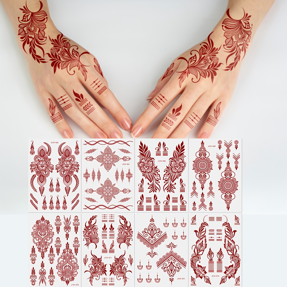 Einfache Henna Blumendesigns Henna Design Aufwendiges Henna Design