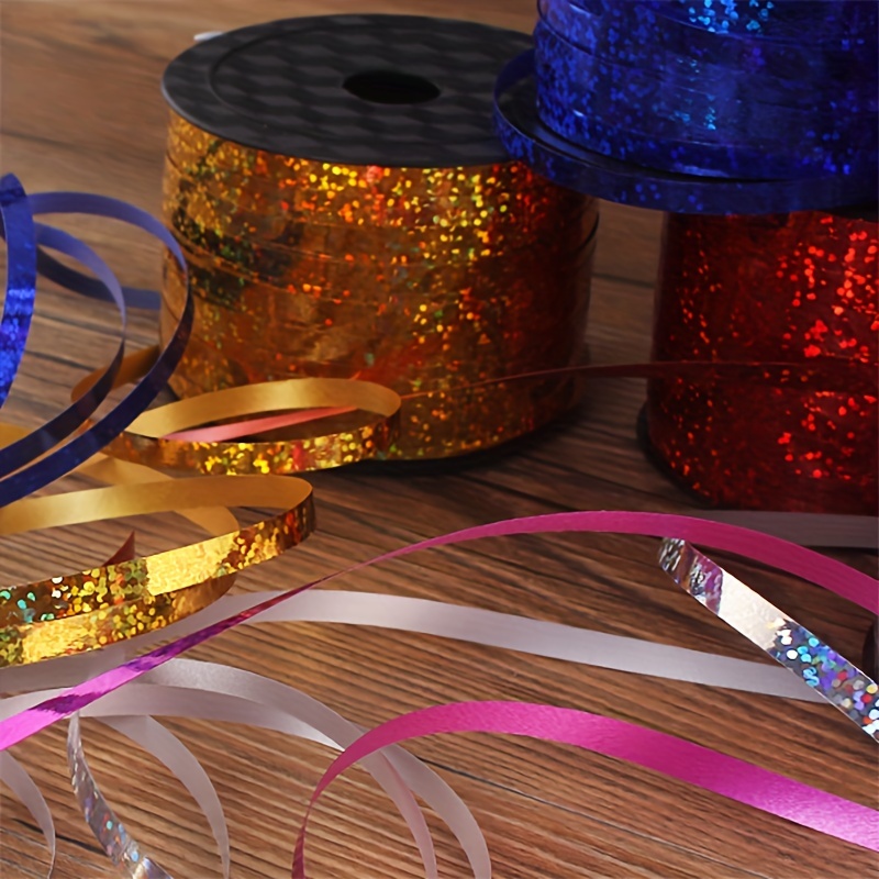 70 Meters Length 0.5 Width Laser Ribbon Ribbon Balloon - Temu New Zealand