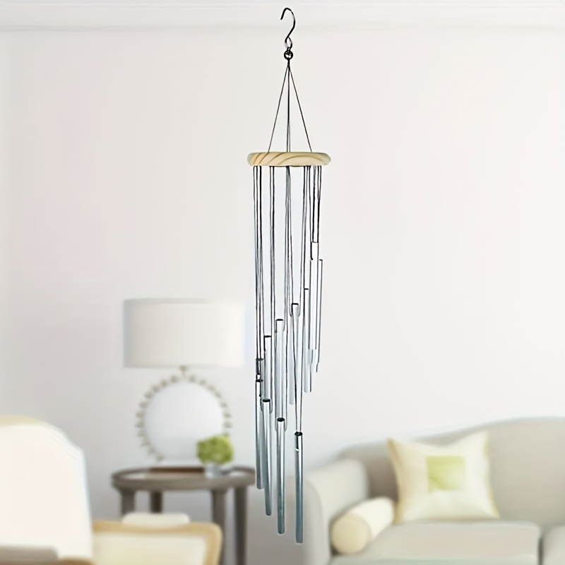 Relaxing Wind Chimes 12 Tubes Bells Aluminum Metal - Temu