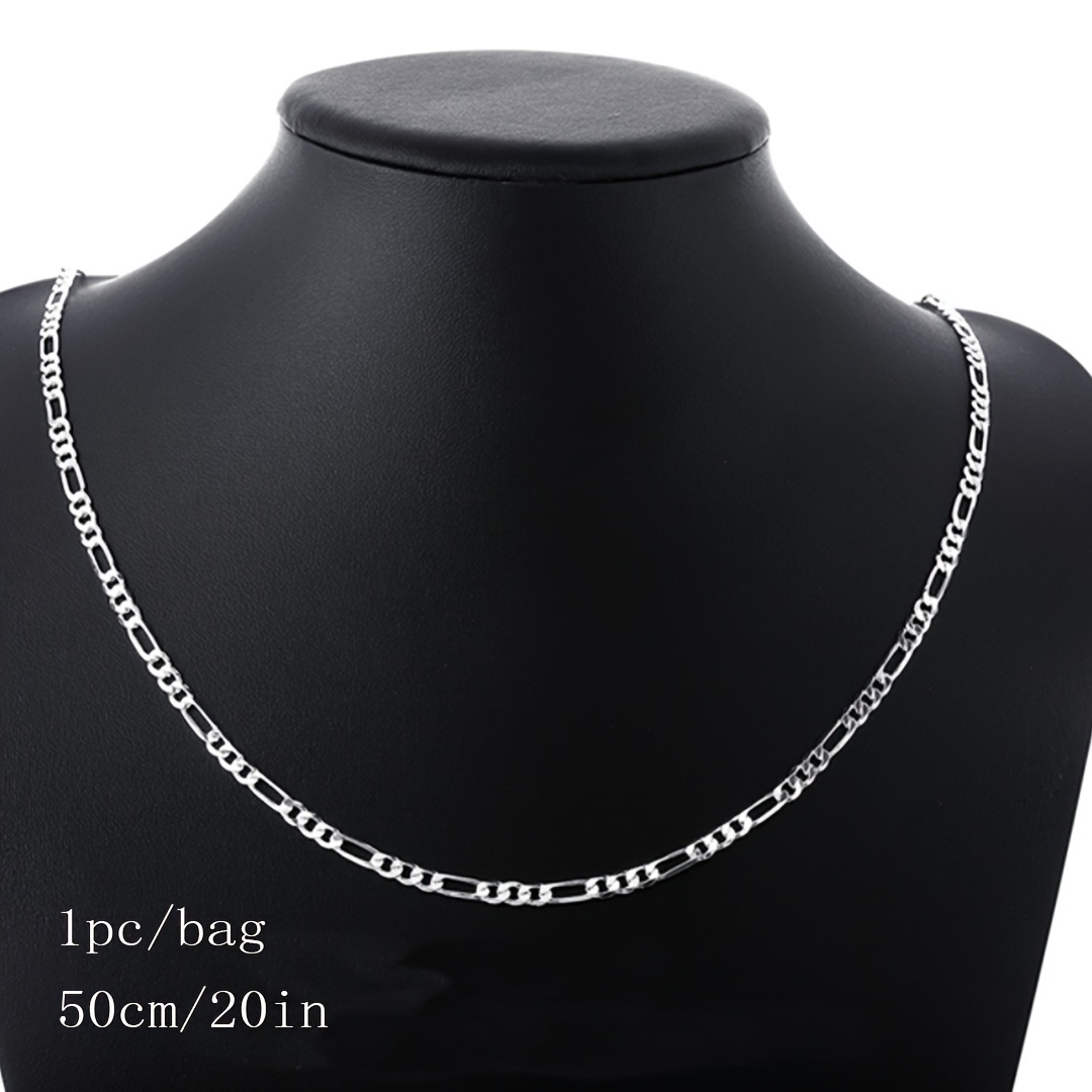 Stylish Elegant Chain Necklace Perfect Men Women - Temu United Kingdom
