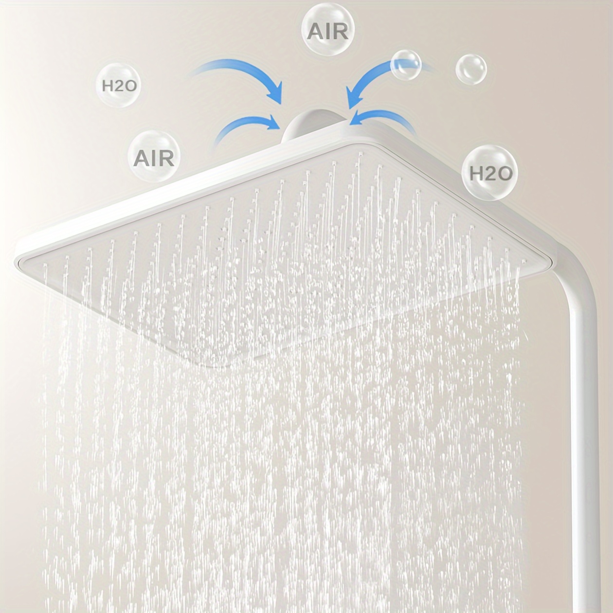 Ultra-smooth Dual-sided Electroplated Shower Head Set - Easy Handheld ...