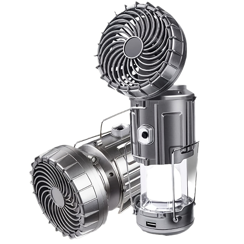 rechargeable solar fan sold on Temu United States