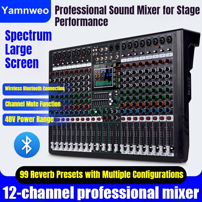 audio mixers sold on Temu United States