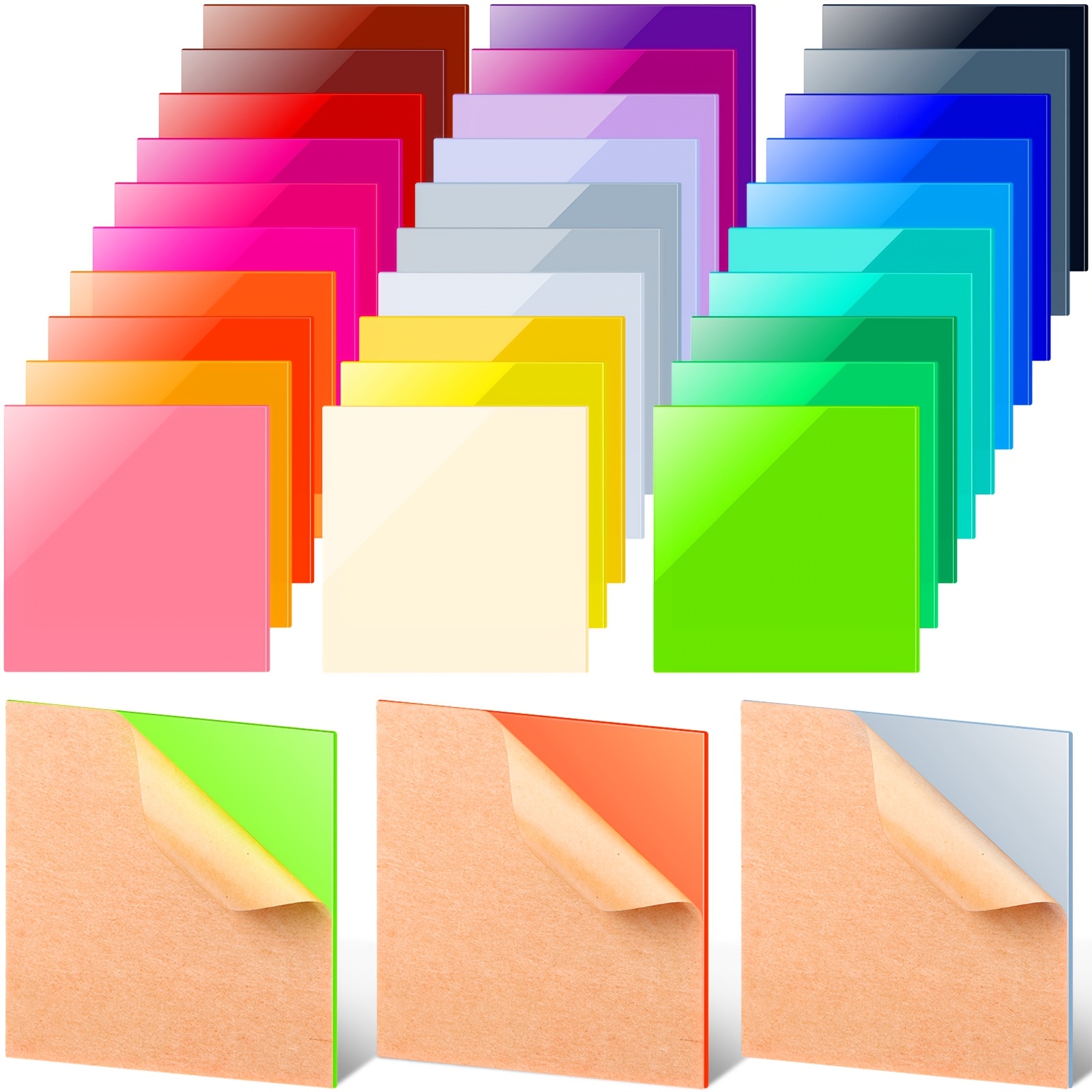 acrylic blanks sold on Temu United States