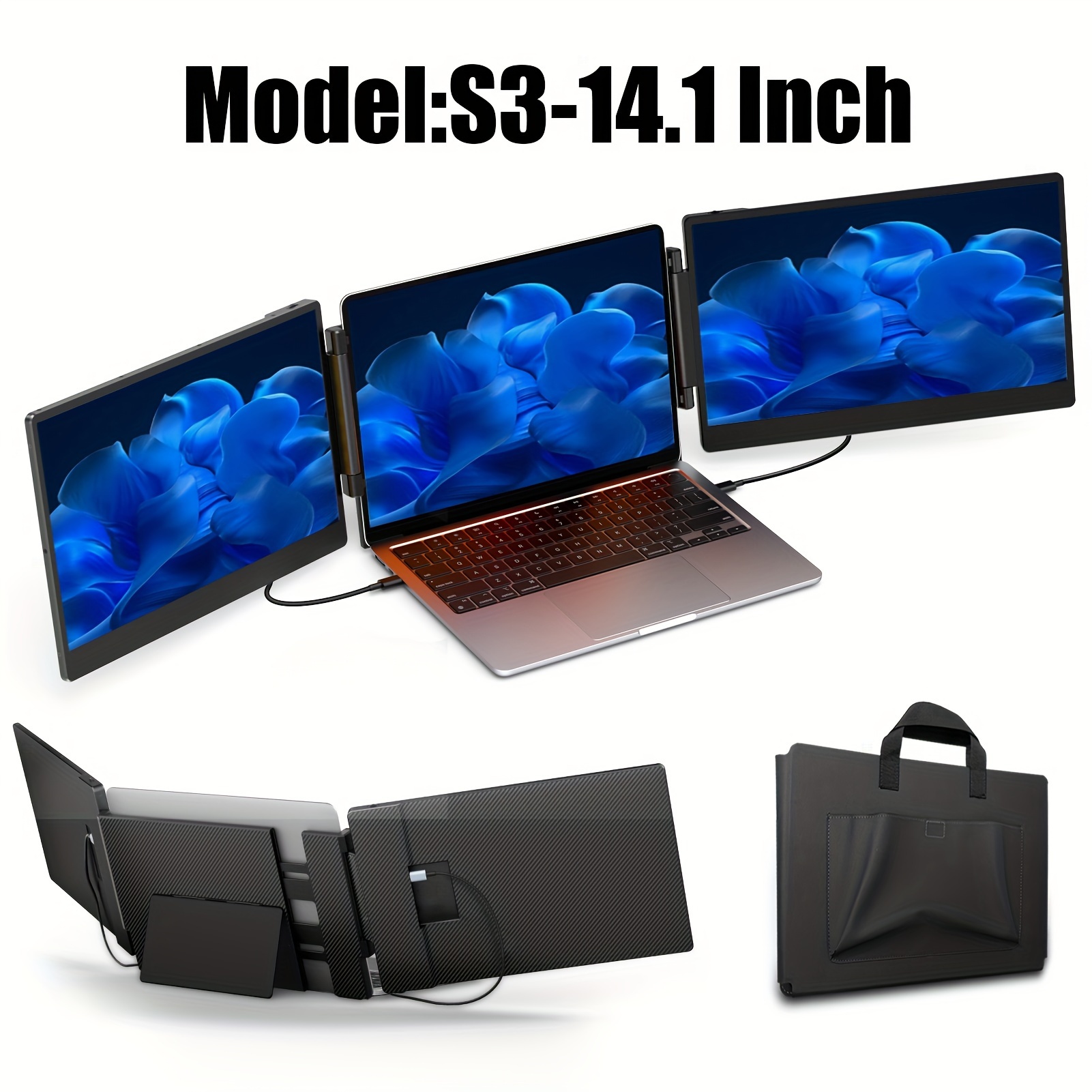 laptop screen extender sold on Temu United States