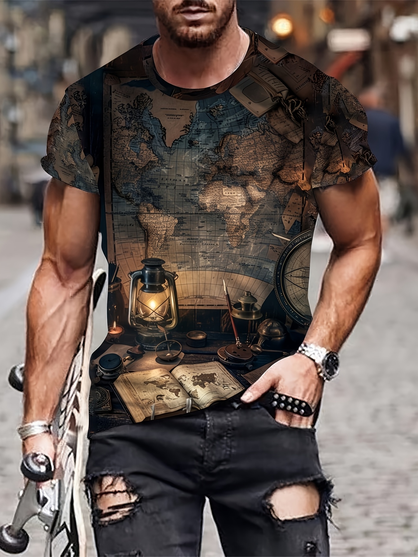 3d printed world map sold on Temu United States