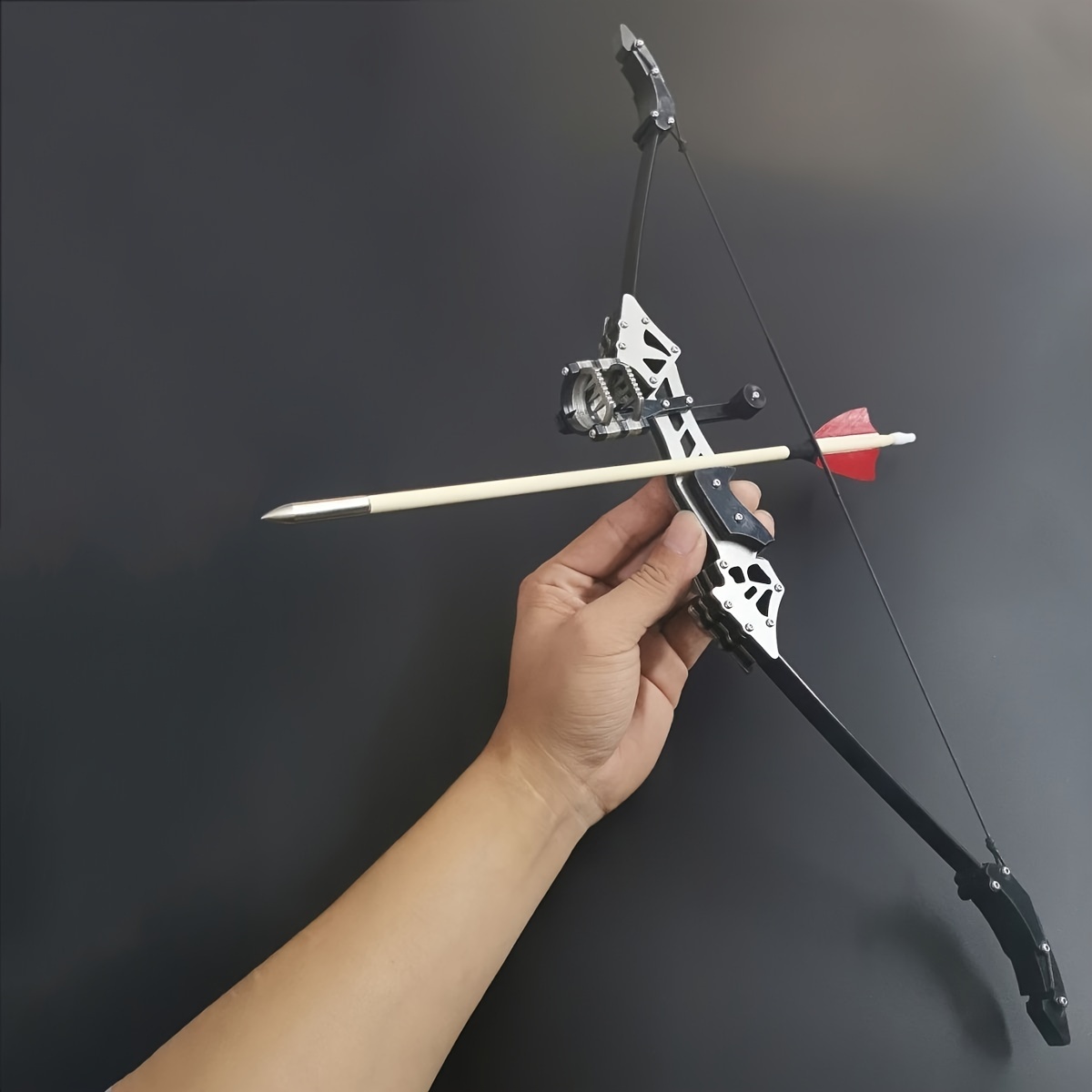 Archery Mini Bow And Arrow Set Mini Recurve Bow Hunting Longbow Mini Compound Bow Right Left ...