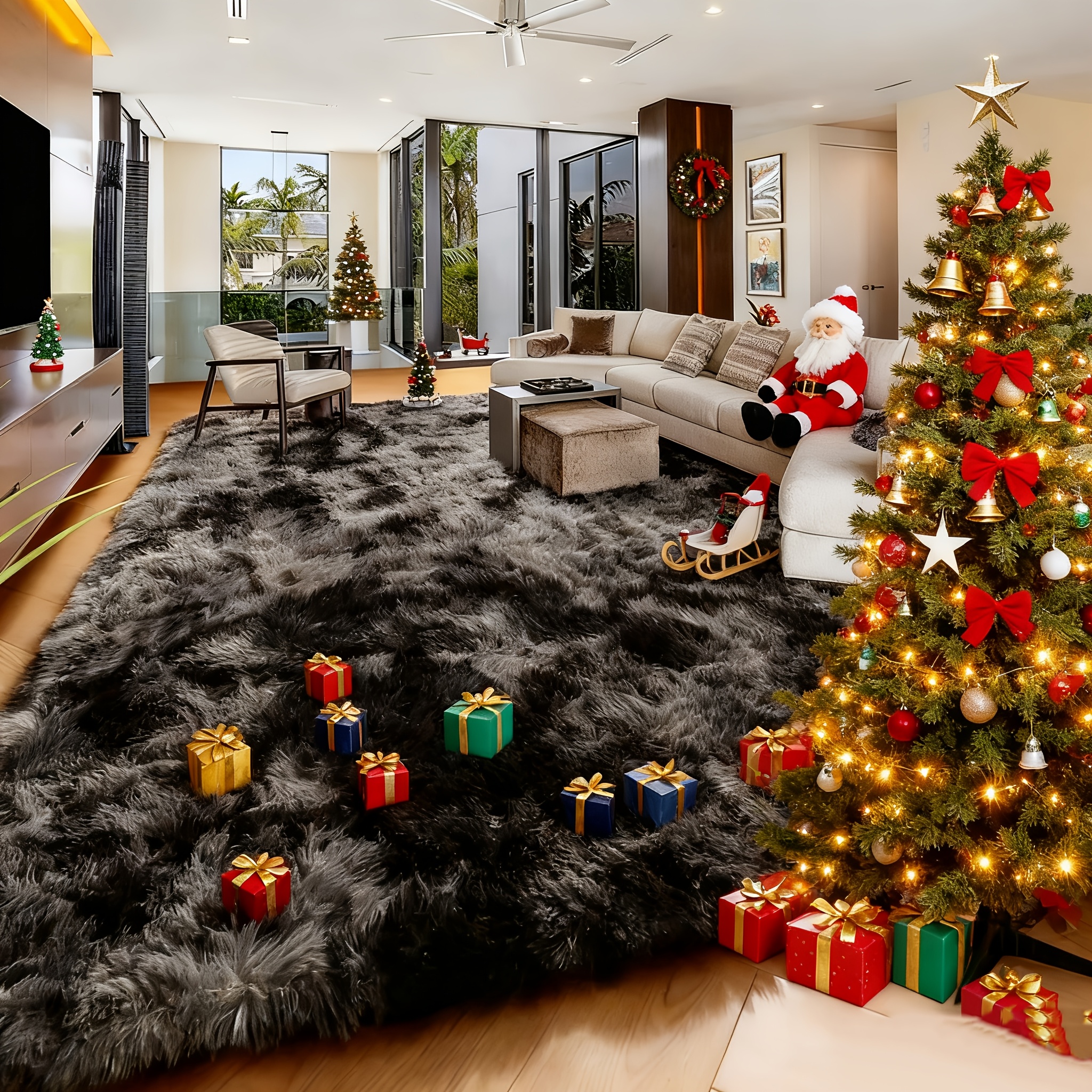shag rug sold on Temu United States