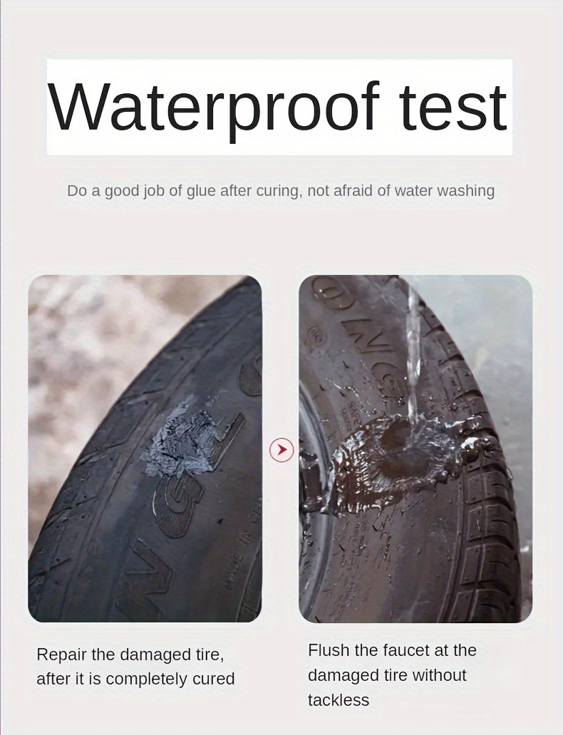 Heavy duty Tire Repair Adhesive Paste Non corrosive Quick - Temu