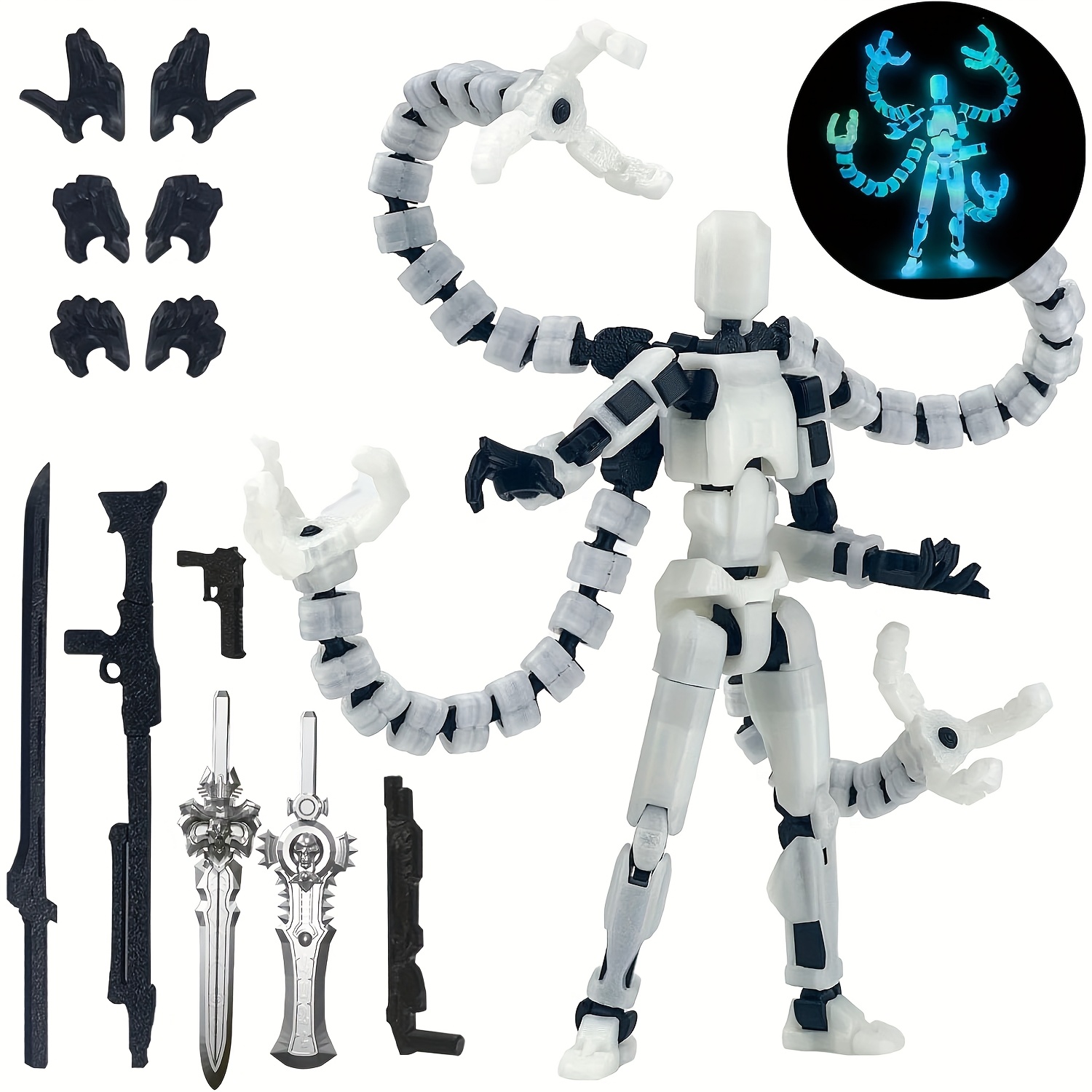 dummy 13 action figure sold on Temu United States