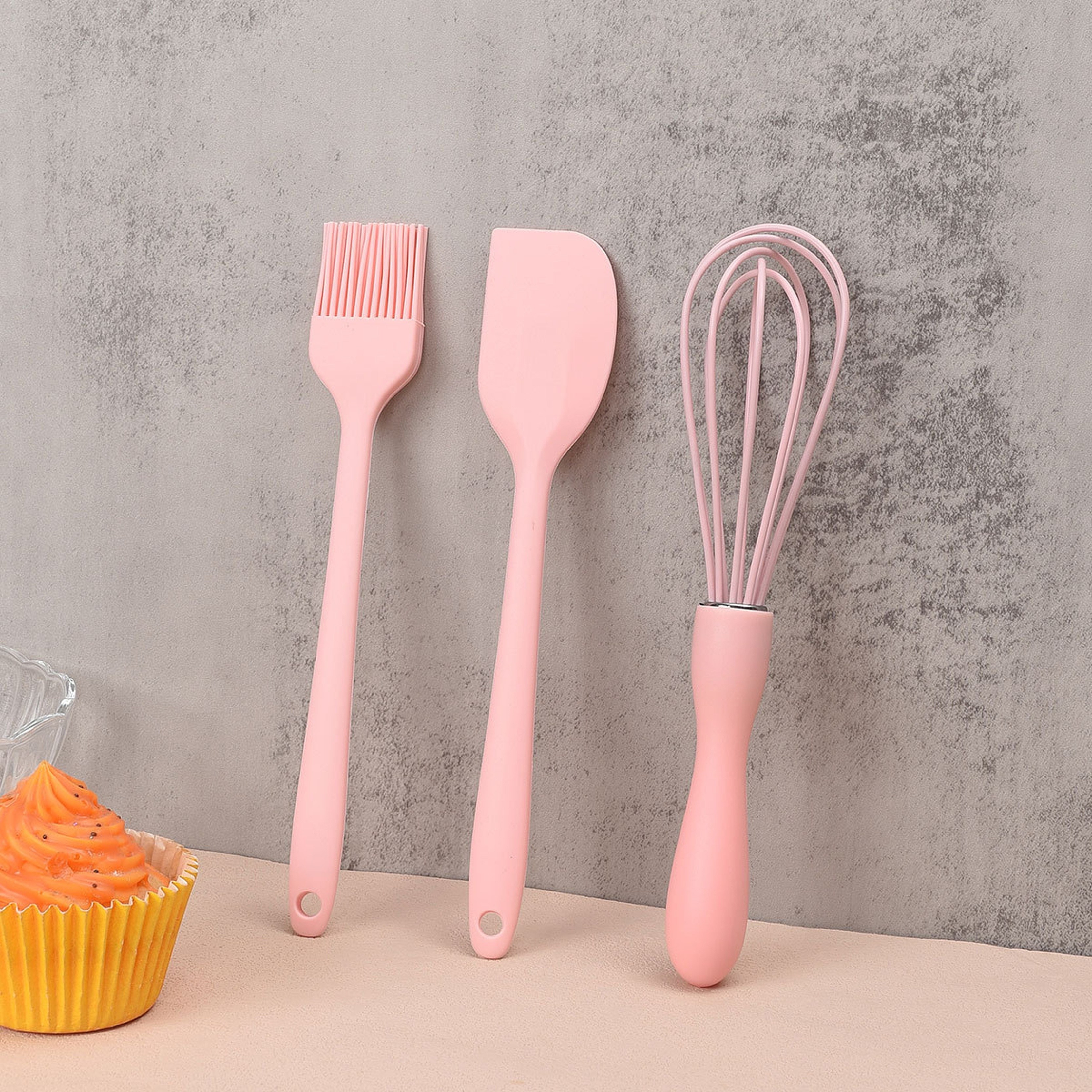 Silicone Baking Spatulas Butter Spatulas Whisk Egg Beater - Temu Australia