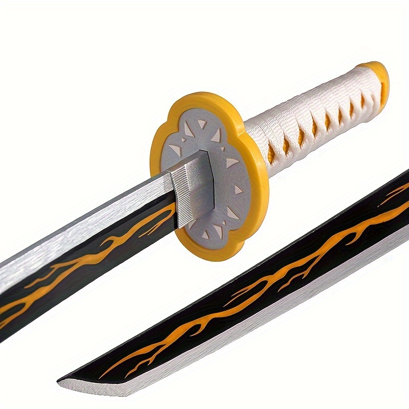 Delicate Cool Handmade Anime Sword Model Yellow White - Temu Kuwait
