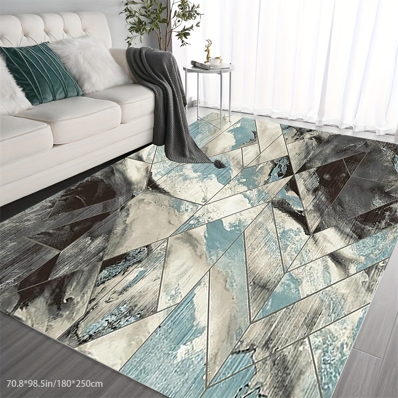 modern abstract area rug soft medium density marble - Temu New Zealand
